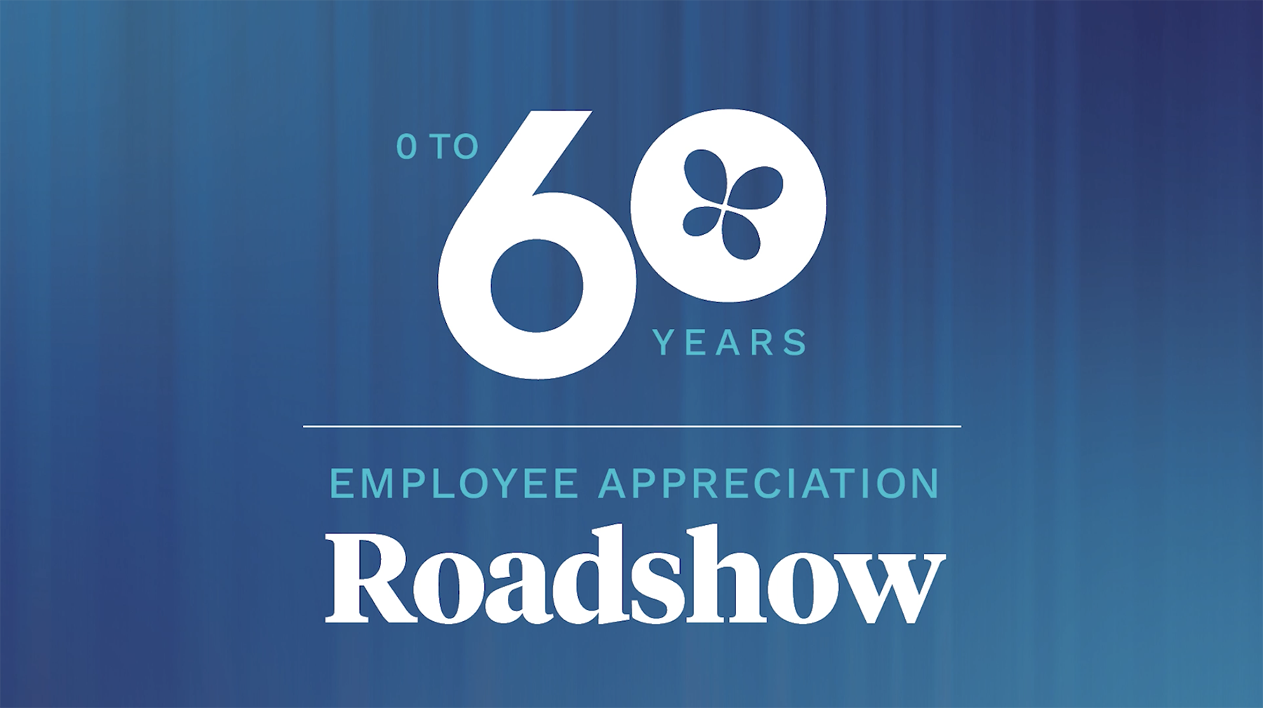 A LOOK BACK: 0 to 60 Years Employee Appreciation Roadshow