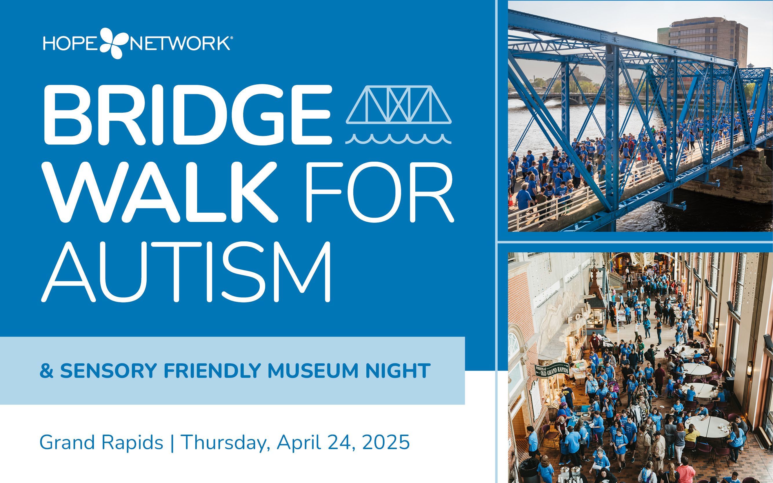 Hope Network Foundation - 2025 Blue Bridge Walk for Autism and Sensory ...